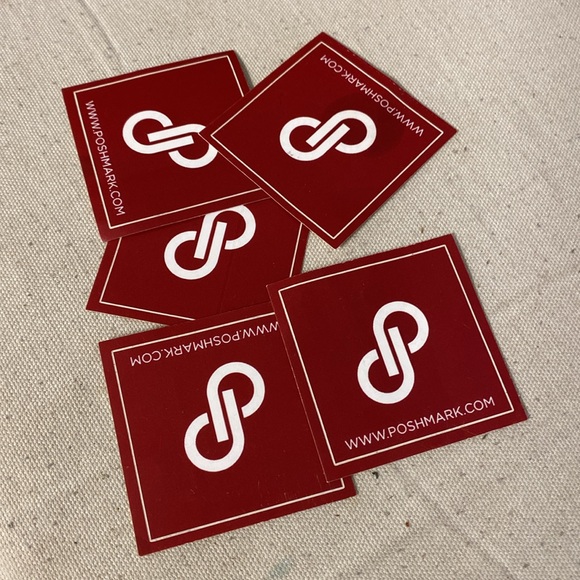 Posh | Office | Poshmark Logo Stickers Large | Poshmark